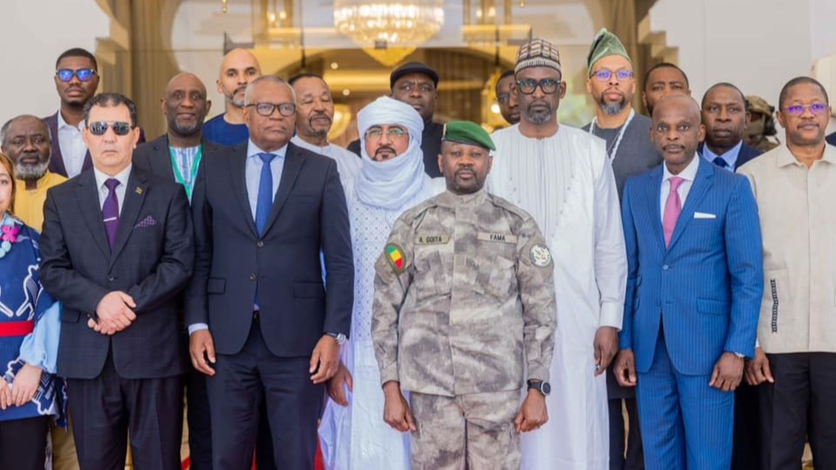 Mali : Le Président Goïta engage le dialogue avec la Diaspora pour le ...